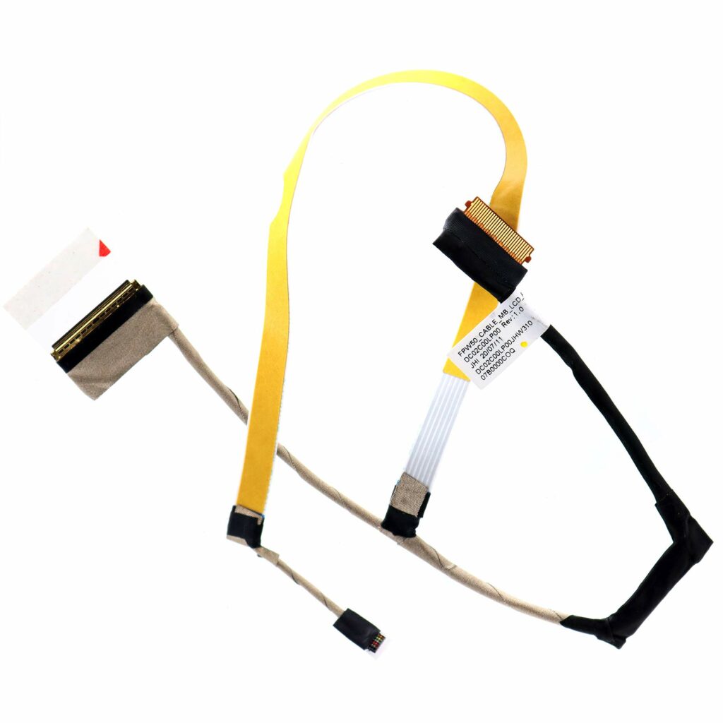 40-pin LCD Cable LVDS Display Flex Cable (TS Touch) for HP 15S-DY 15S ...