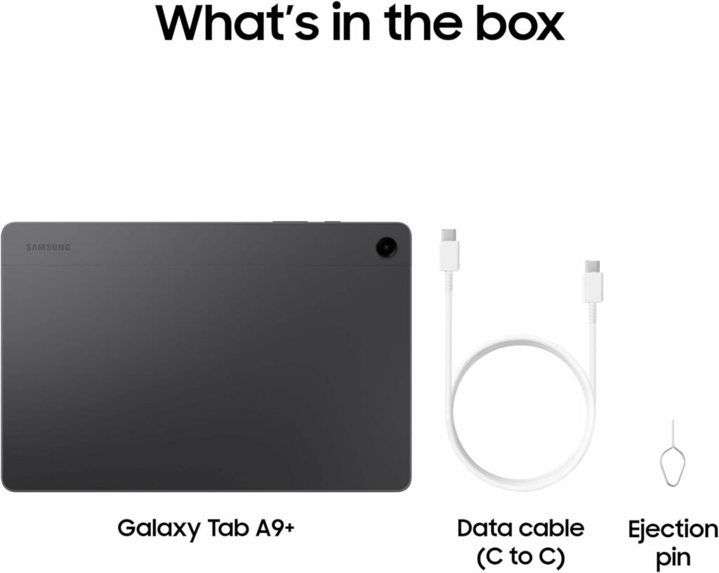 SAMSUNG Galaxy Tab A9+ Tablet 11” 64GB Android Tablet, Big Screen, Quad ...